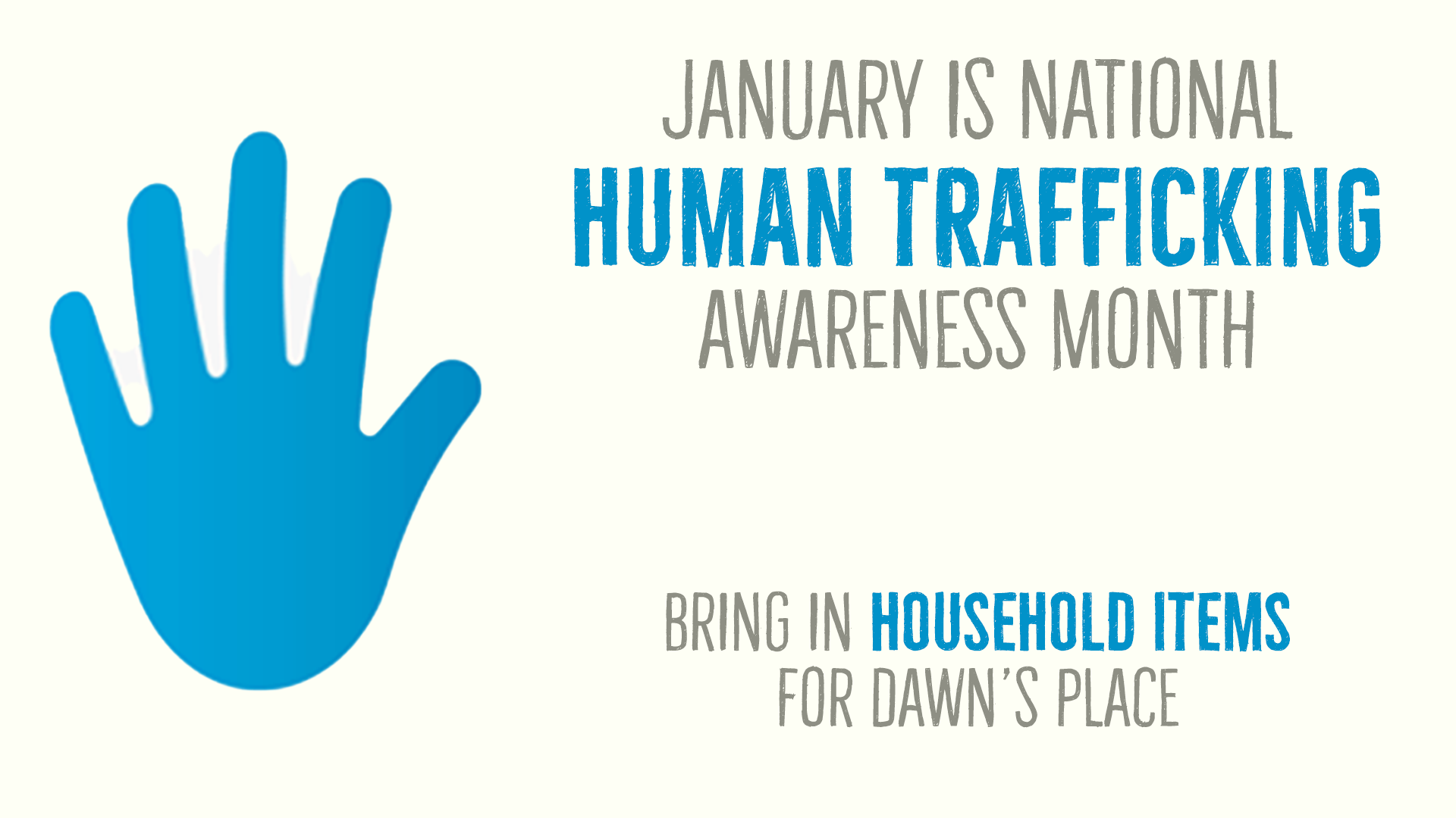 Support the Fight Against Human Trafficking - Westminster Presbyterian ...