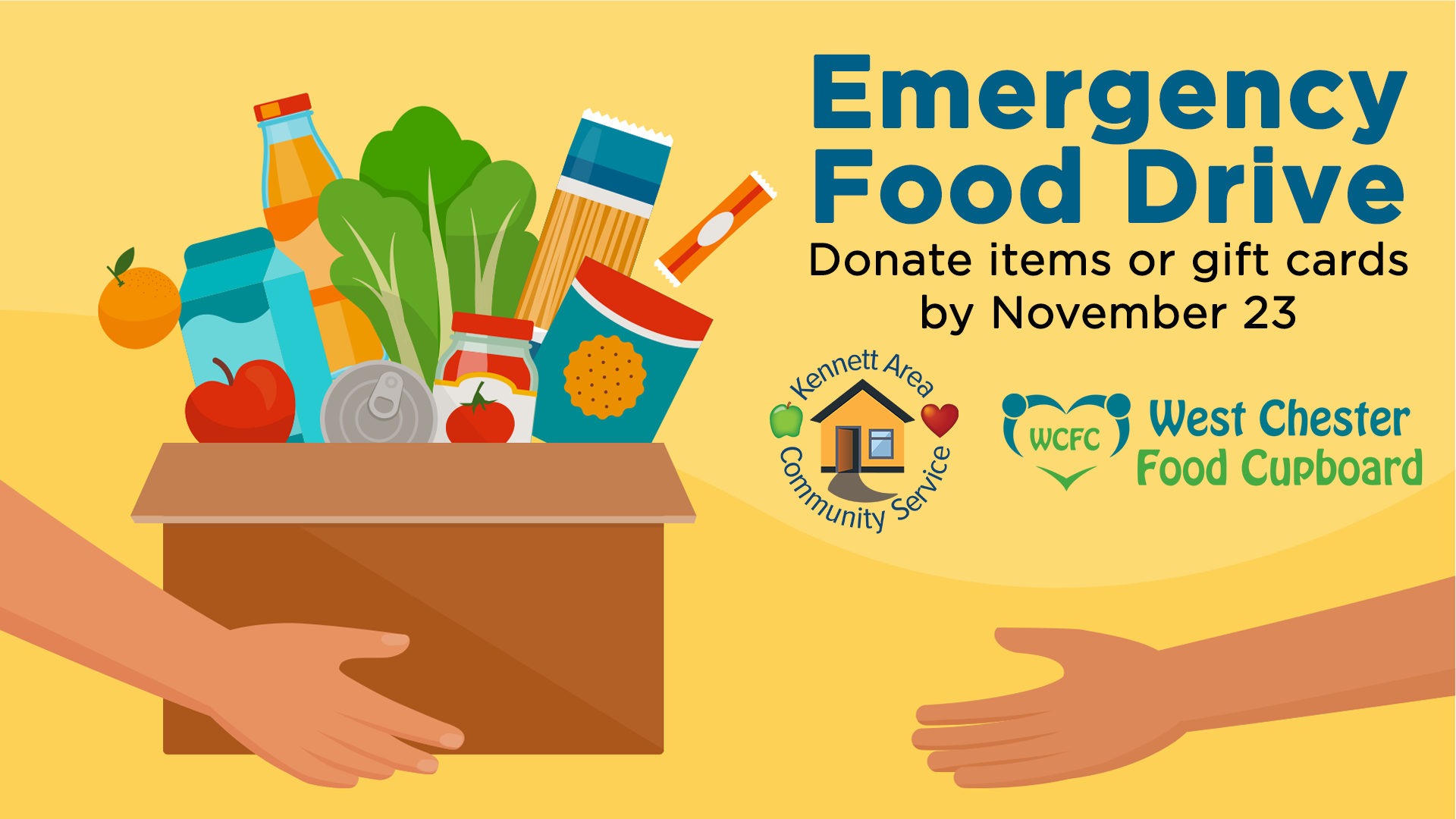 Donate to Our Emergency Food Drive - Westminster Presbyterian Church